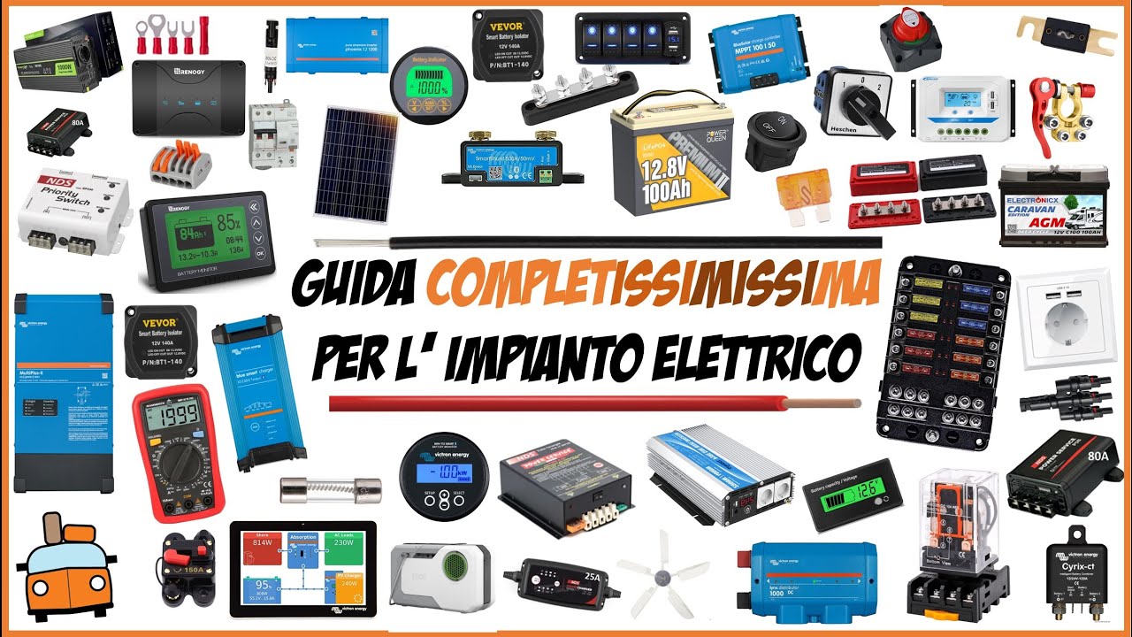 Impianto Elettrico Camper Fai-da-Te: Guida Completa con Schema