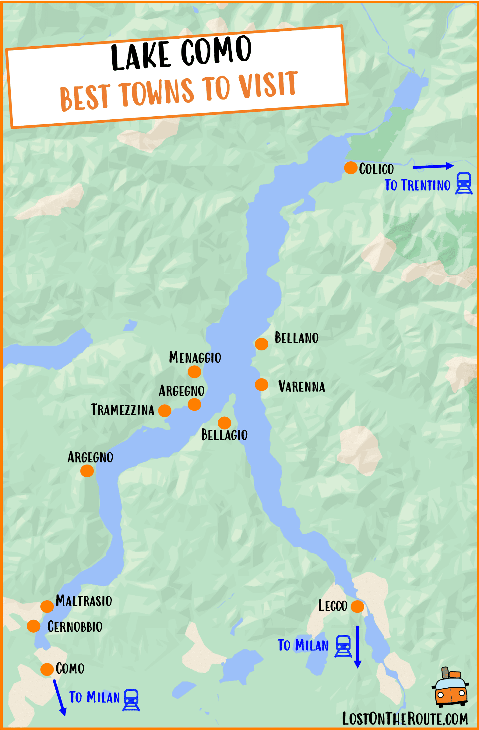 Como Lake from Milan: How to Get There?