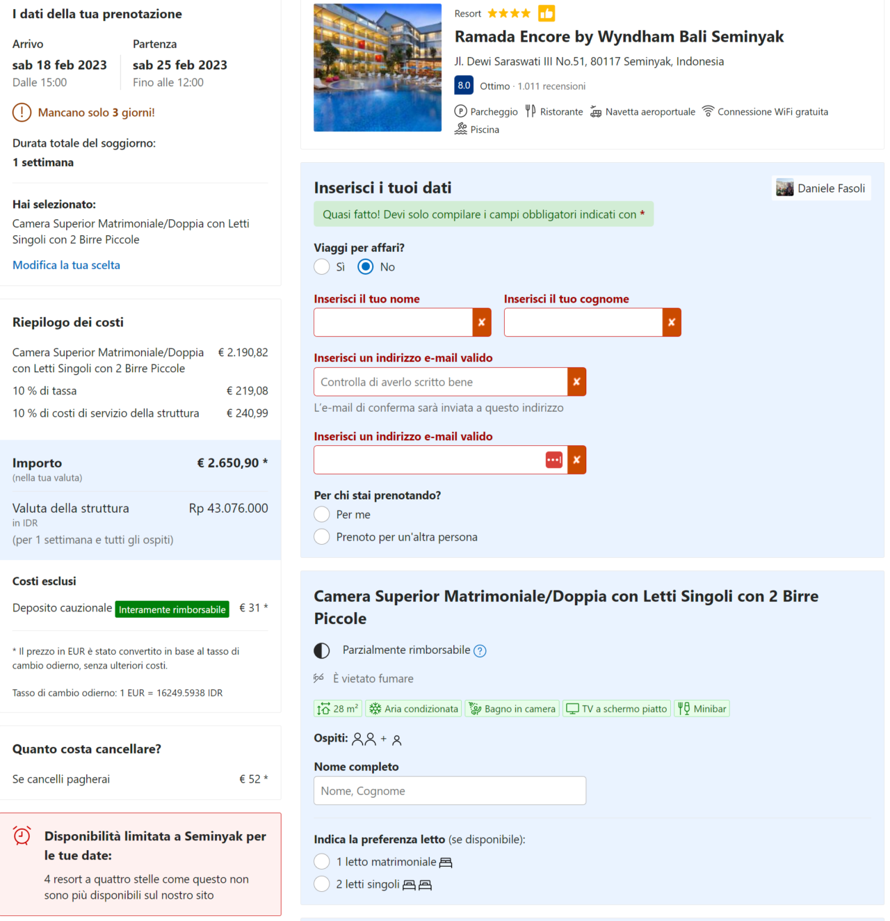 Prenotare con Booking | La Guida Completa per Non Fare Errori